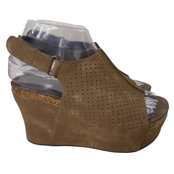 Pierre Dumas | Shoes | Pierre Dumas Womens Hester6 Brown Faux Leather ...